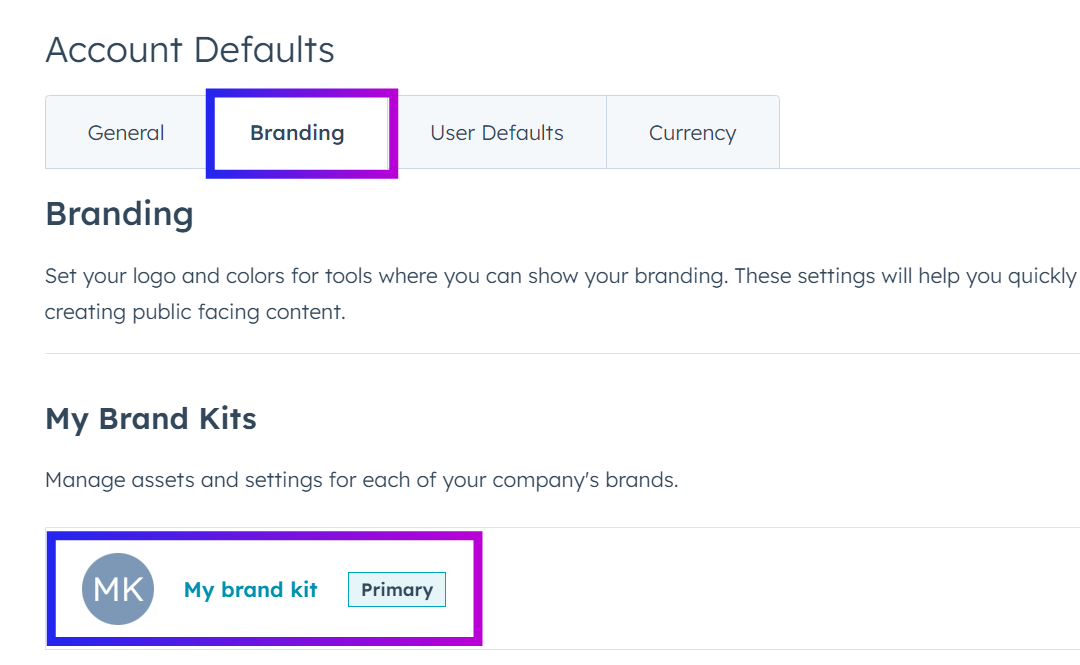 A Guide to HubSpot Content Hub's Brand Kit & Tools