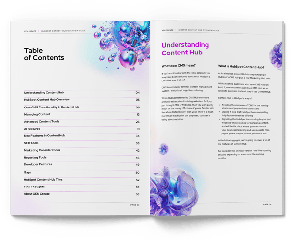 HubSpot Content Hub Overview Guide | XEN Create