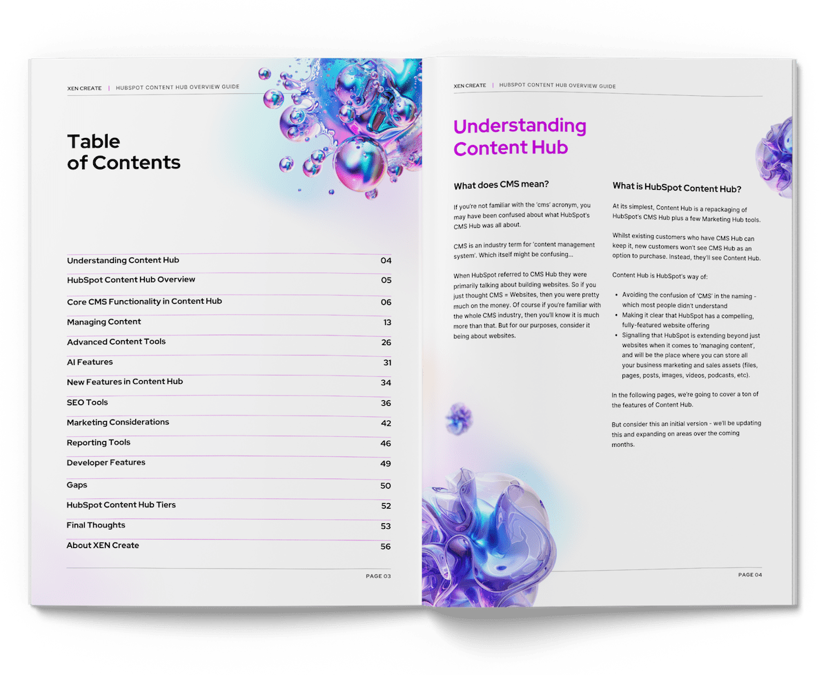 HubSpot Content Hub Overview Guide | XEN Create HubSpot Content Hub Overview Guide | XEN Create
