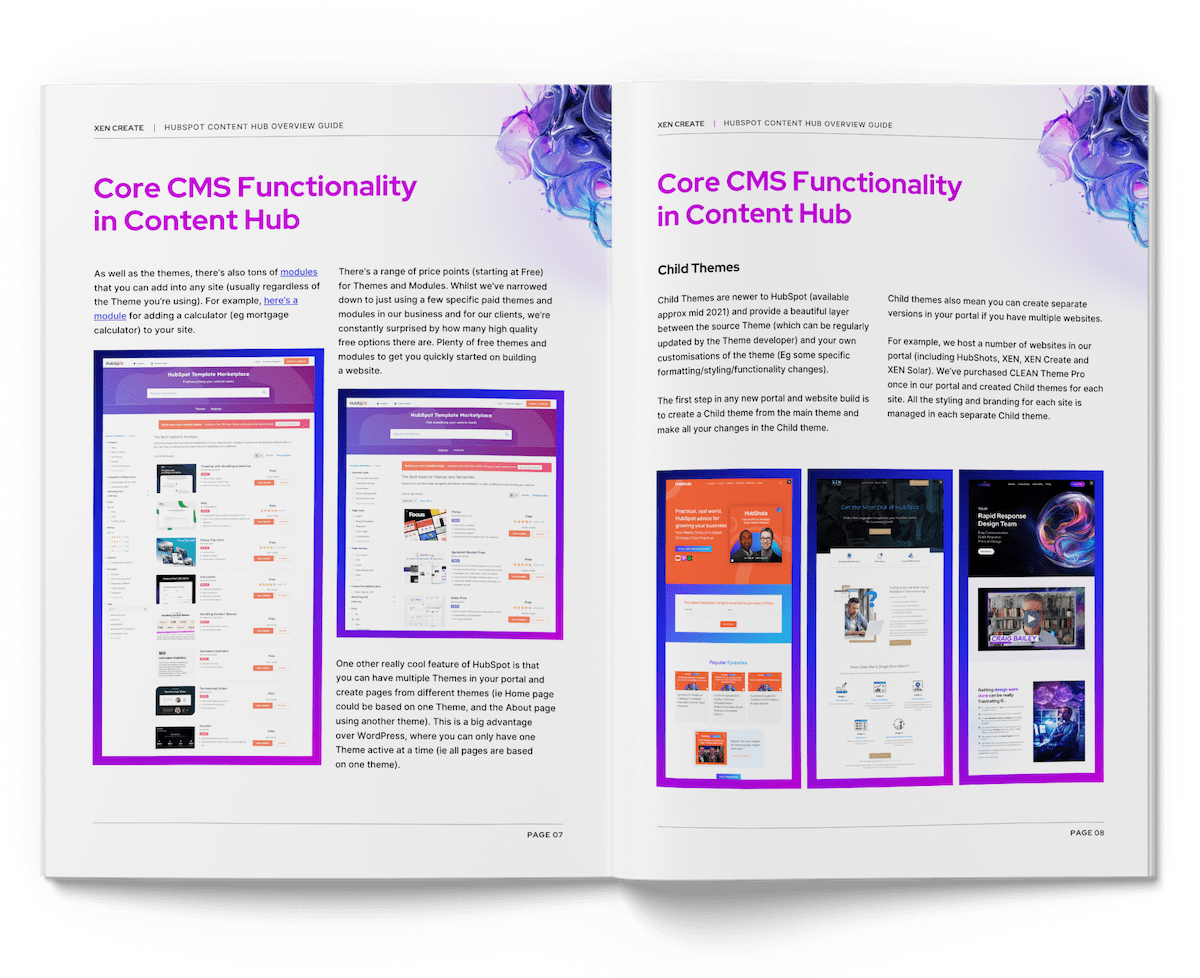 HubSpot Content Hub Overview Guide | XEN Create