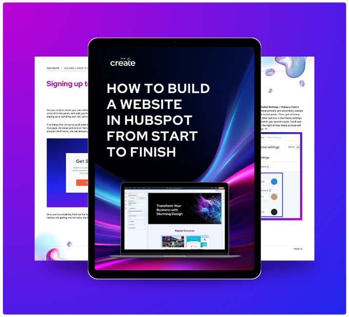 How to Build a Website in HubSpot from Start to Finish | XEN Create